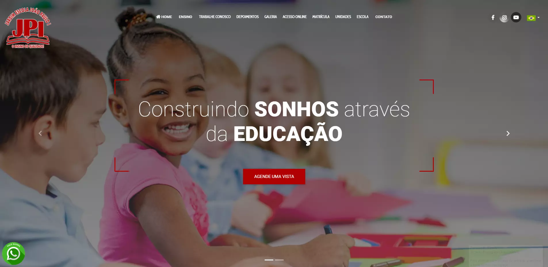Como criar um site para escola - exemplos e dicas - Blog C2TI - Dicas ...