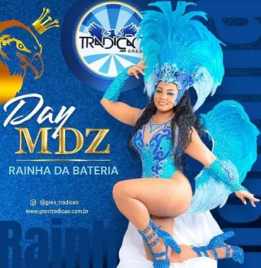 Day Mdz é a nova rainha da Tradição e terá duplo reinado no carnaval de ...
